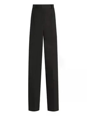 Dolce & Gabbana Button Trousers - Black