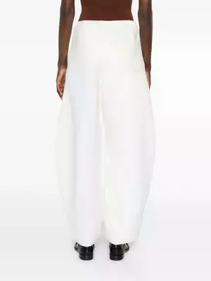 Sacai Button-fastening High-waisted Trousers