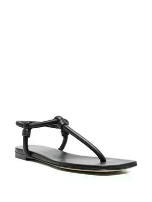 GIANVITO ROSSI Knotted Flat Sandals
