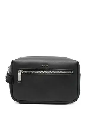 BOSS Zip Detail Wash Bag