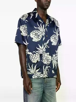MASTERMIND WORLD Pineapple-pattern Shirt