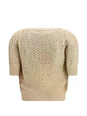 Ermanno Scervino Short-sleeve Knit Cardigan