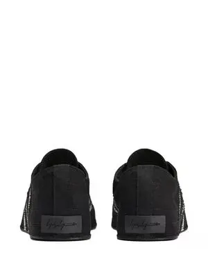 Y3 X Adidas Nissa Lo Stripe-detail Sneakers - Black