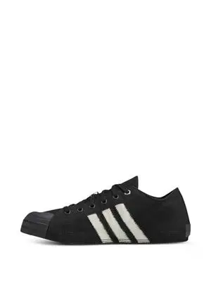 Y3 X Adidas Nissa Lo Stripe-detail Sneakers - Black