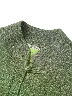 Shanghai Tang Knotted Cardigan - Green