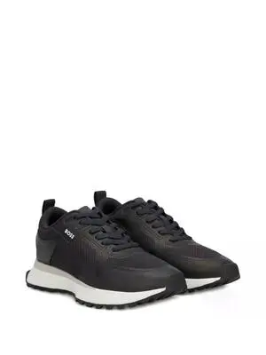 Hugo Panelled Sneakers - Black