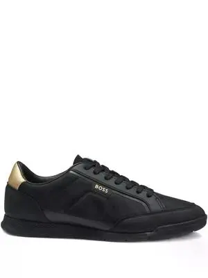 Hugo Nitan Logo-detail Sneakers - Black