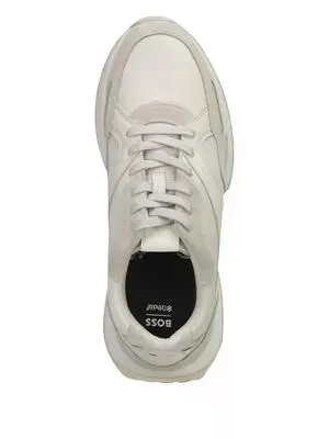 Hugo Jonah Panelled Sneakers - Neutrals