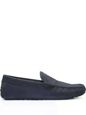 Hugo Noel Leather Loafers - Blue