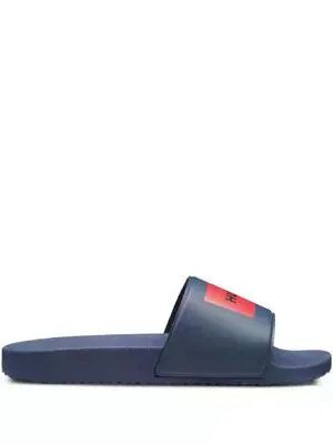 Hugo Timein Logo-detail Slides - Blue