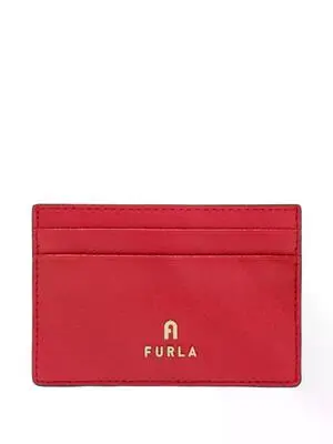 Furla Camelia Card Holder - Red
