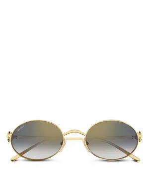 CARTIER Oval Sunglasses