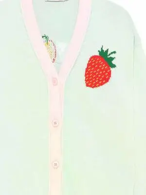 Joshua Sanders Strawberry Cardigan