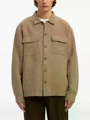 SELECTED Flap-pocket Buttoned Overshirt