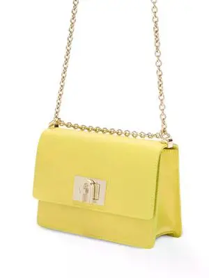 Furla 1927 Grained Leather Shoulder Bag