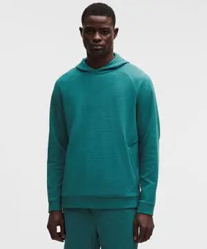 Lululemon Ease The Day Hoodie - Heathered Deep Marina/black