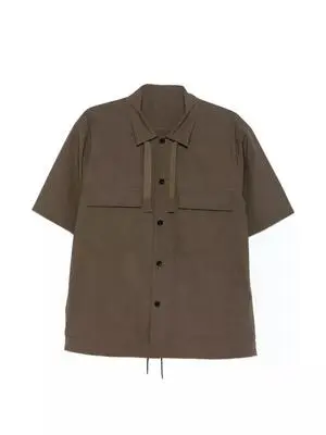 Sacai Pocket Tie Shirt - Green