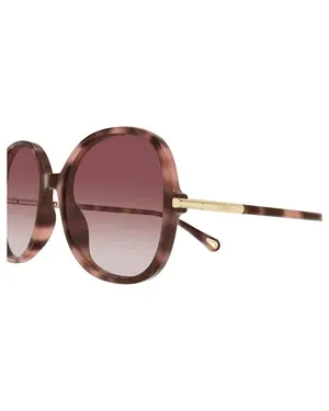 Chloé Round Sunglasses, 57mm