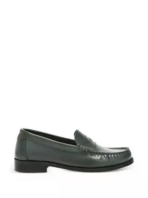 Furla College Leather Loafers
