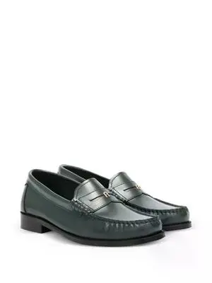 Furla College Leather Loafers