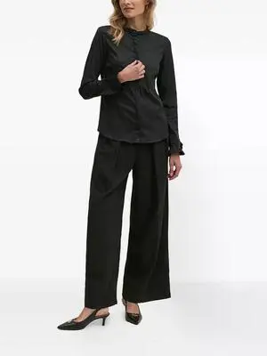 MOS MOSH Ruffled-trim Shirt