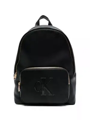 Calvin Klein Logo-detail Backpack - Black