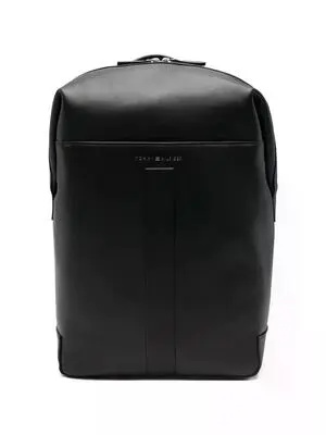 Tommy Hilfiger Embossed-logo Backpack - Black