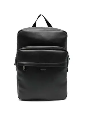Calvin Klein Logo-detail Backpack - Black