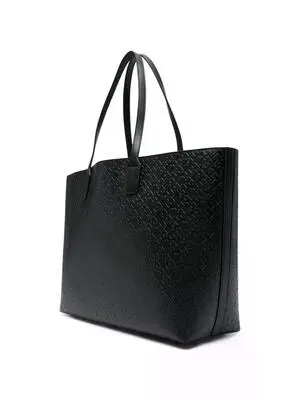 Tommy Hilfiger Embossed Logo Tote Bag
