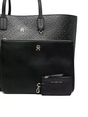 Tommy Hilfiger Embossed Logo Tote Bag