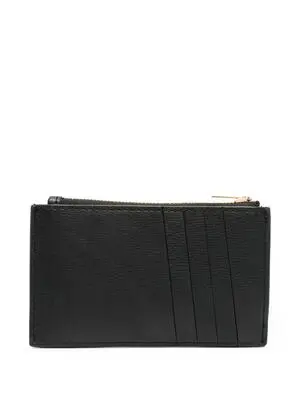Calvin Klein Foil-logo Top-zip Card Holder