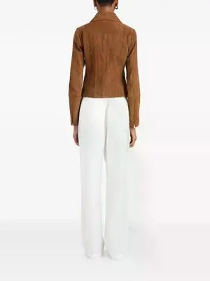 Proenza Schouler White Label Crinkled Tarin Zip Jacket