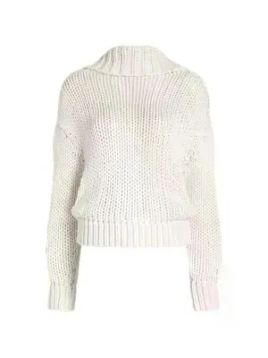 Proenza Schouler Draped Sweater - Neutrals