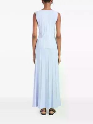 Proenza Schouler White Label Alyna Textured Knit Vest - Blue