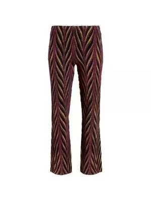 Proenza Schouler Amelia Jacquard Trousers - Red