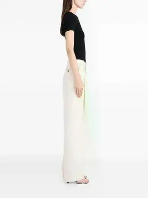 Proenza Schouler Ribbed Knit T-shirt - Black