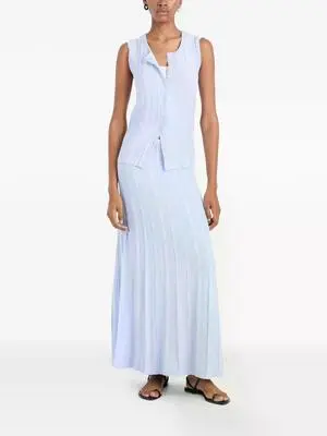 Proenza Schouler White Label Textured Knit Maxi Skirt
