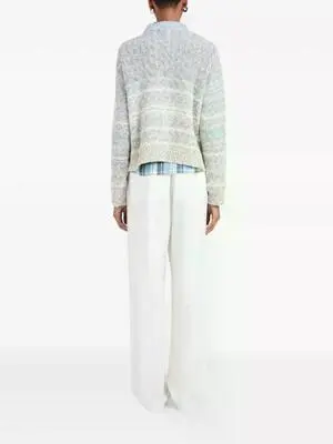 Proenza Schouler White Label Ivara Striped Sweater - Blue