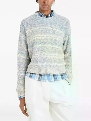 Proenza Schouler White Label Ivara Striped Sweater - Blue