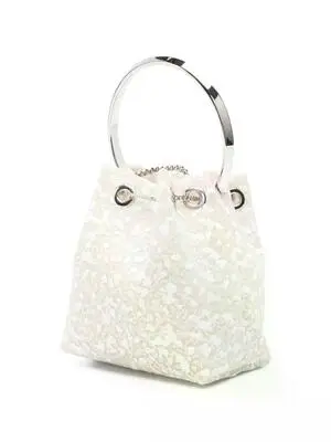 JIMMY CHOO Bon Bon Ring-handle Tote