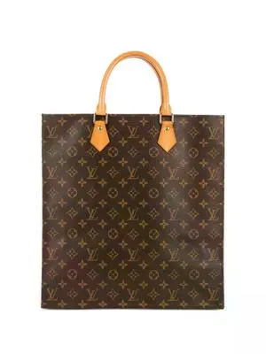 LOUIS VUITTON Monogram-pattern Tote Bag - Brown