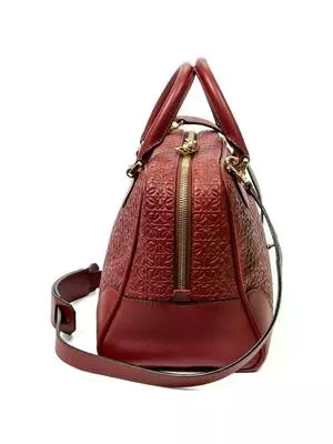 Loewe Amazona Embossed Leather Handbag