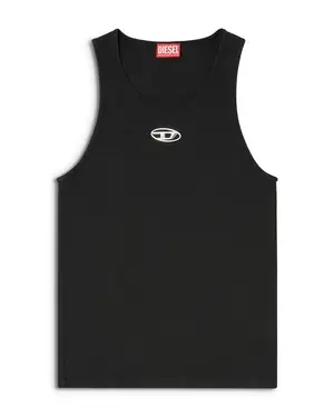 DIESEL® Logo Graphic Tank Top - Black