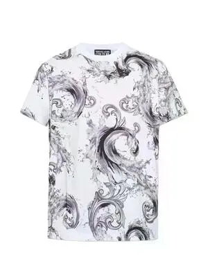 Versace Barocco Print T-shirt - White