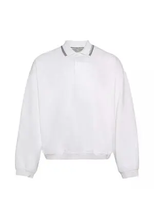 Alexander Wang Long-sleeve Polo Shirt - White