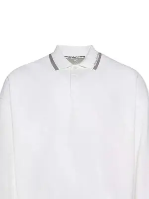 Alexander Wang Long-sleeve Polo Shirt - White