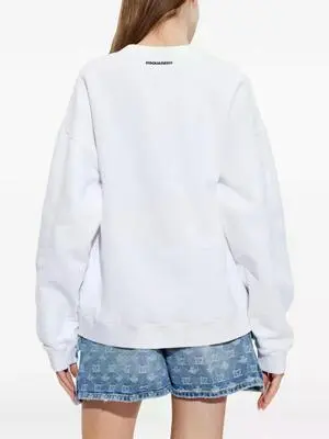 Dsquared2 Appliqué Relaxed Sweatshirt
