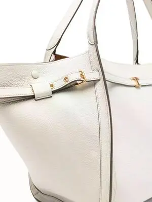 TOD'S Leather Buckle Tote