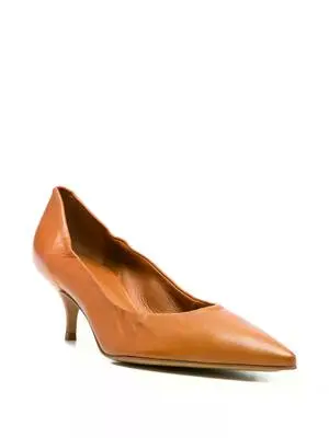 GUGLIELMO ROTTA Leather Pointed Pumps