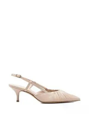 GUGLIELMO ROTTA Ruched Slingback Pumps